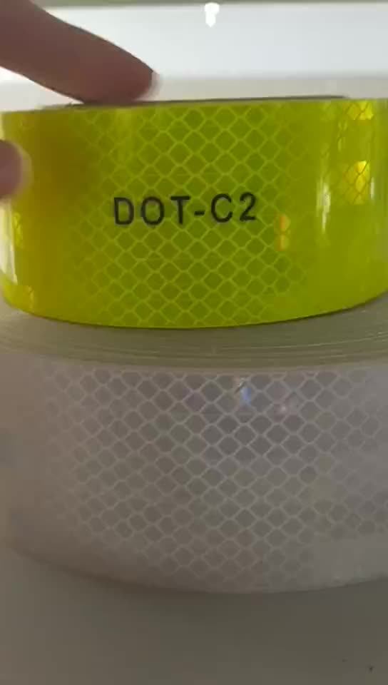 Fluorescent Lime Yellow Green Color Reflective Conspicuity Tape - Buy ...