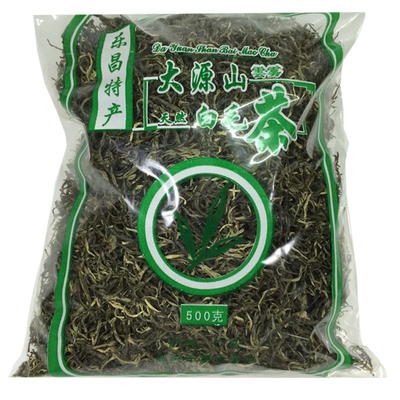 绿茶2025新茶乐昌大源山白毛茶散装春茶高山云雾毛尖农家手工耐泡