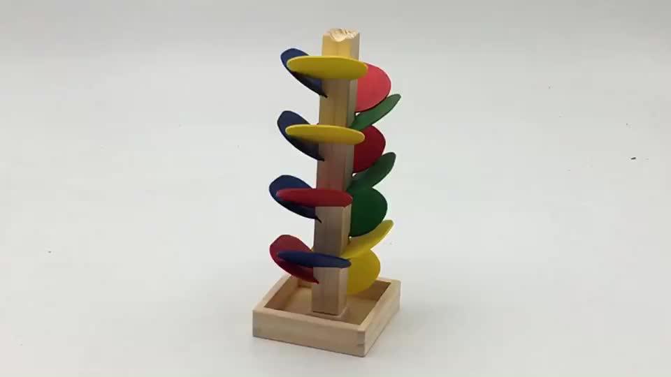 Diy Wooden Kits Leaf Stem Marble Run Toy For Kids - Buy Stem Toys ...
