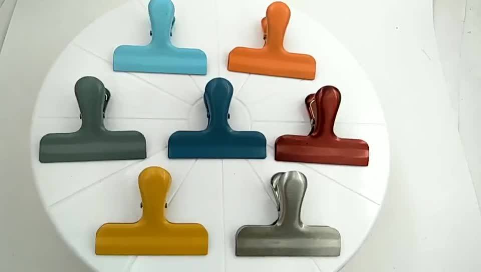 Stainless Steel Big Large Novelty Bag Clips For Food Metal Sealing ...