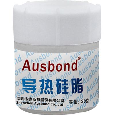 奥斯邦1605含银导热硅脂7921散热硅胶LED CPU显卡7783散热膏30g