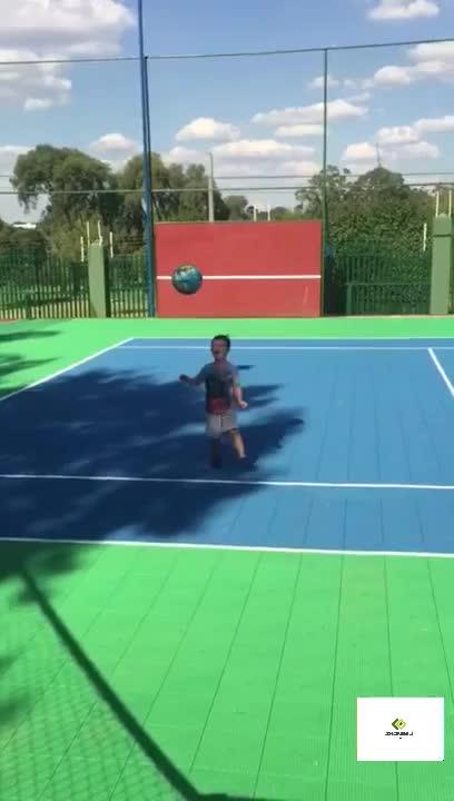 Futsal Court Standard Size Interlocking Rubber Pp Tiles Floor - Buy ...