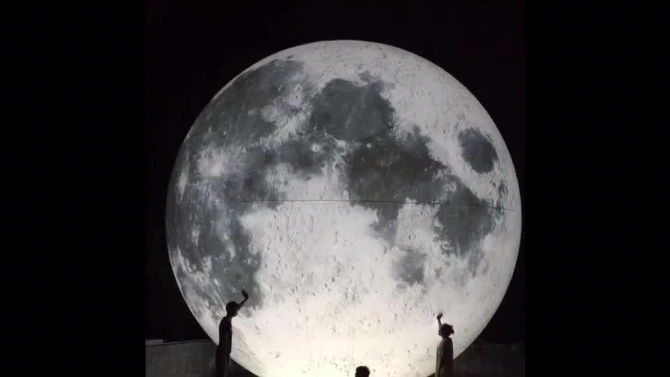 Giant Inflatable Moon Balloon With Lighting For Event Ba-21 - Buy ...