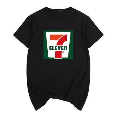 便利店吃货连锁店超市夏天潮流男女短袖T恤
