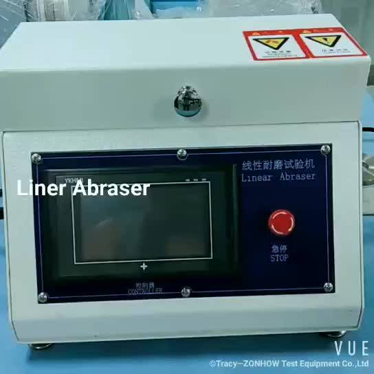 Taber Linear Abrasion Testing Machine,Linear Scratch Abraser Tester ...