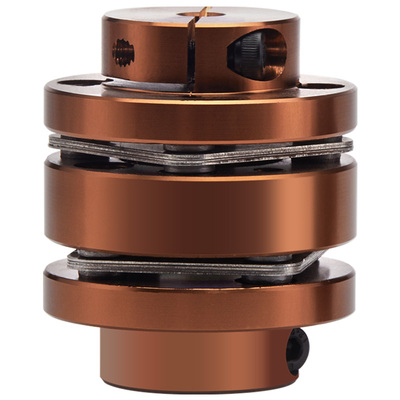 膜片阶梯式铝合金法兰伺服联轴器