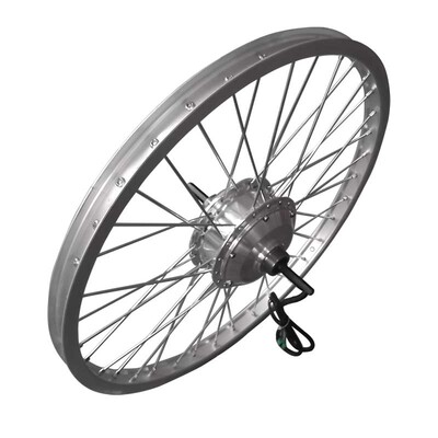 锂电动车自行车无刷电机后轮改装配件202224寸36V48V电机后轮马达