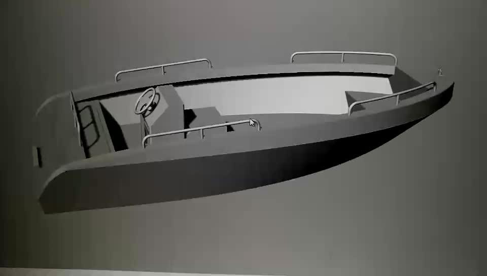 Small Aluminum Fishing Boat For Household - Buy Fishing Boat,Aluminum ...