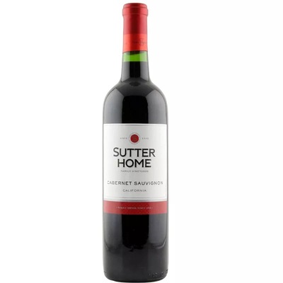 舒特家族赤霞珠干红葡萄酒Sutter Home Cabernet Sauvignon 750ml