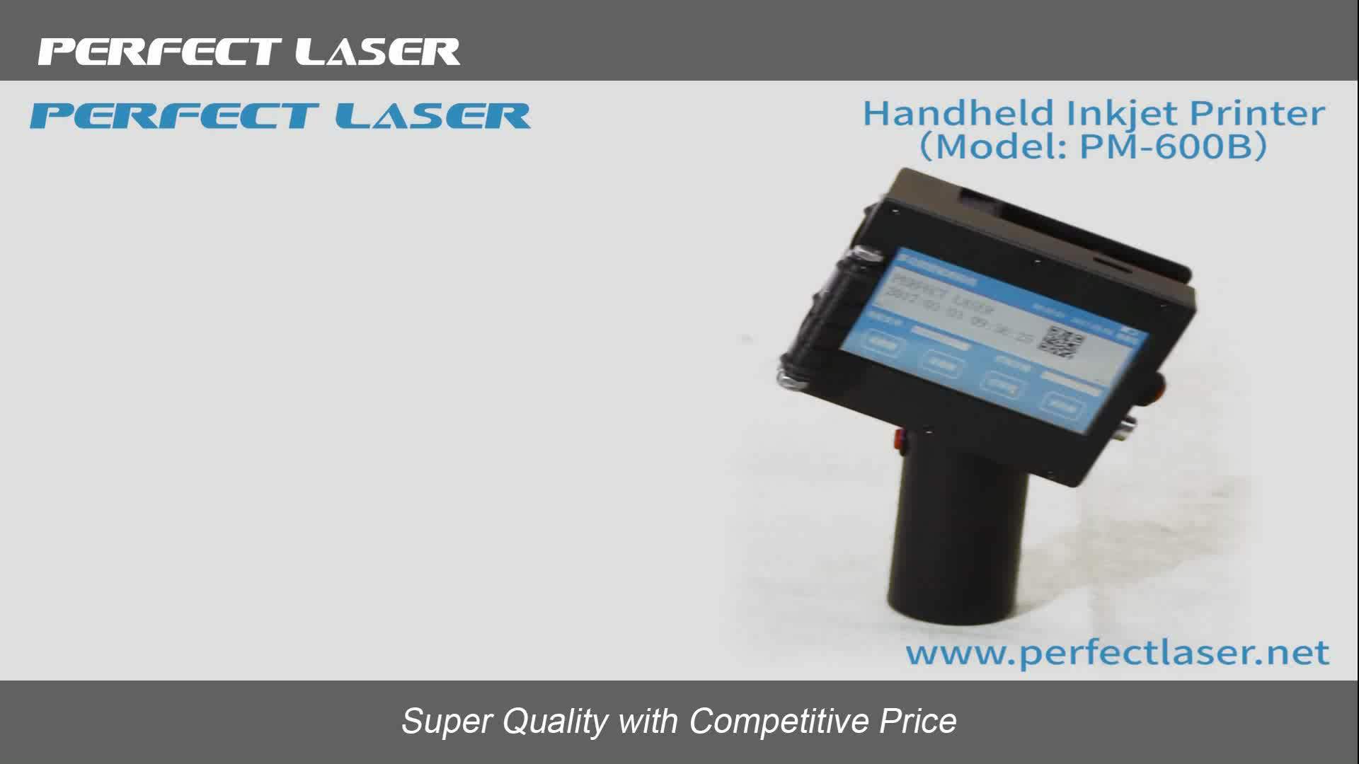 Waterproof Film / Paper / Bag / Box / Carton Industrial Handheld Inkjet ...