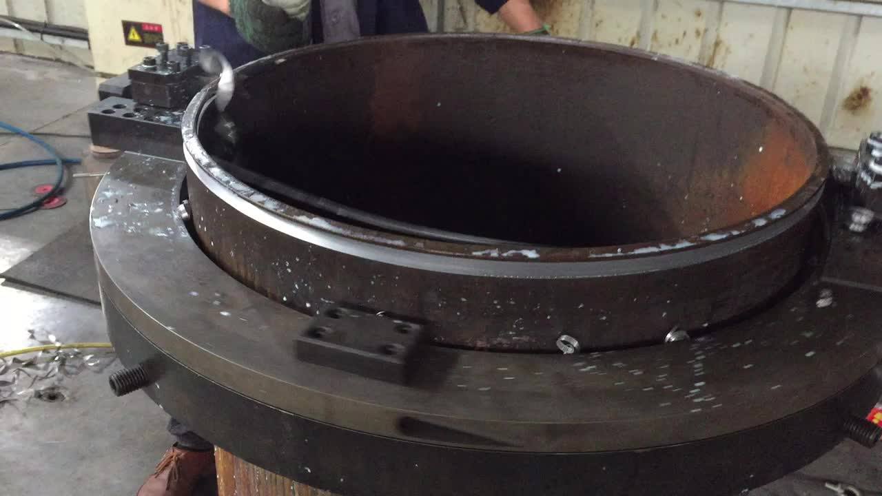 Aotai Pneumatic Portable Split Frame Pipe Cold Cutting And Beveling ...