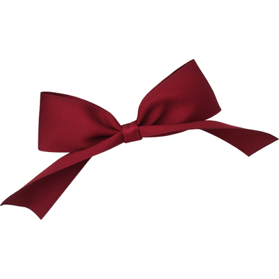 陈小纭同款大蝴蝶结发夹酒红可爱兔耳朵发饰立体顶夹鸭嘴夹头饰女