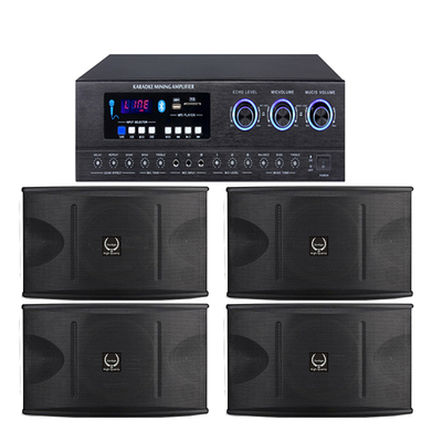 一拖四功放机10寸婚庆舞台音箱