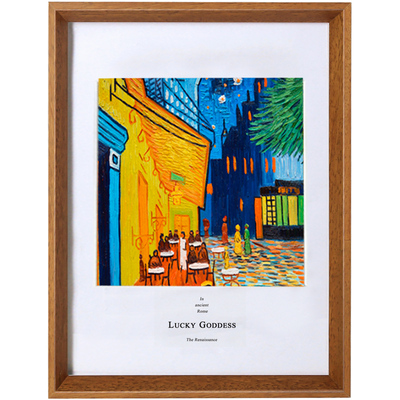 实木相框挂墙简约装裱24寸