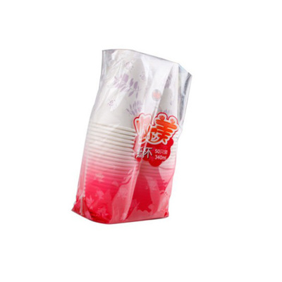 坚尔美加厚型340ml50只饮料纸杯