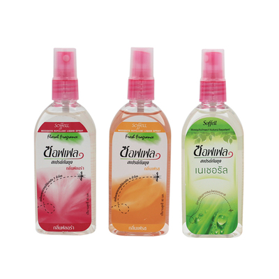 泰国驱蚊水驱蚊乳液soffell80ml