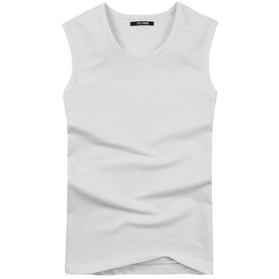 宽肩背心男士修身运动夏季