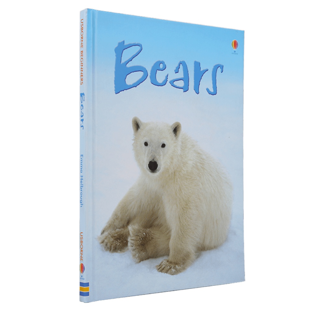 usborne原版英文Beginners Bears初学者科普-熊尤斯伯恩图书儿童英语常识启蒙绘本读物 4+_虎窝淘