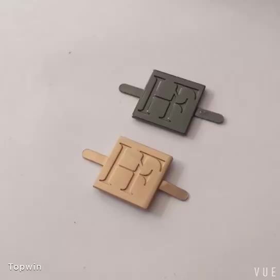 Mb424 Custom Bag Hardware Metal Tag Metal Logo Metal Label Plate For ...