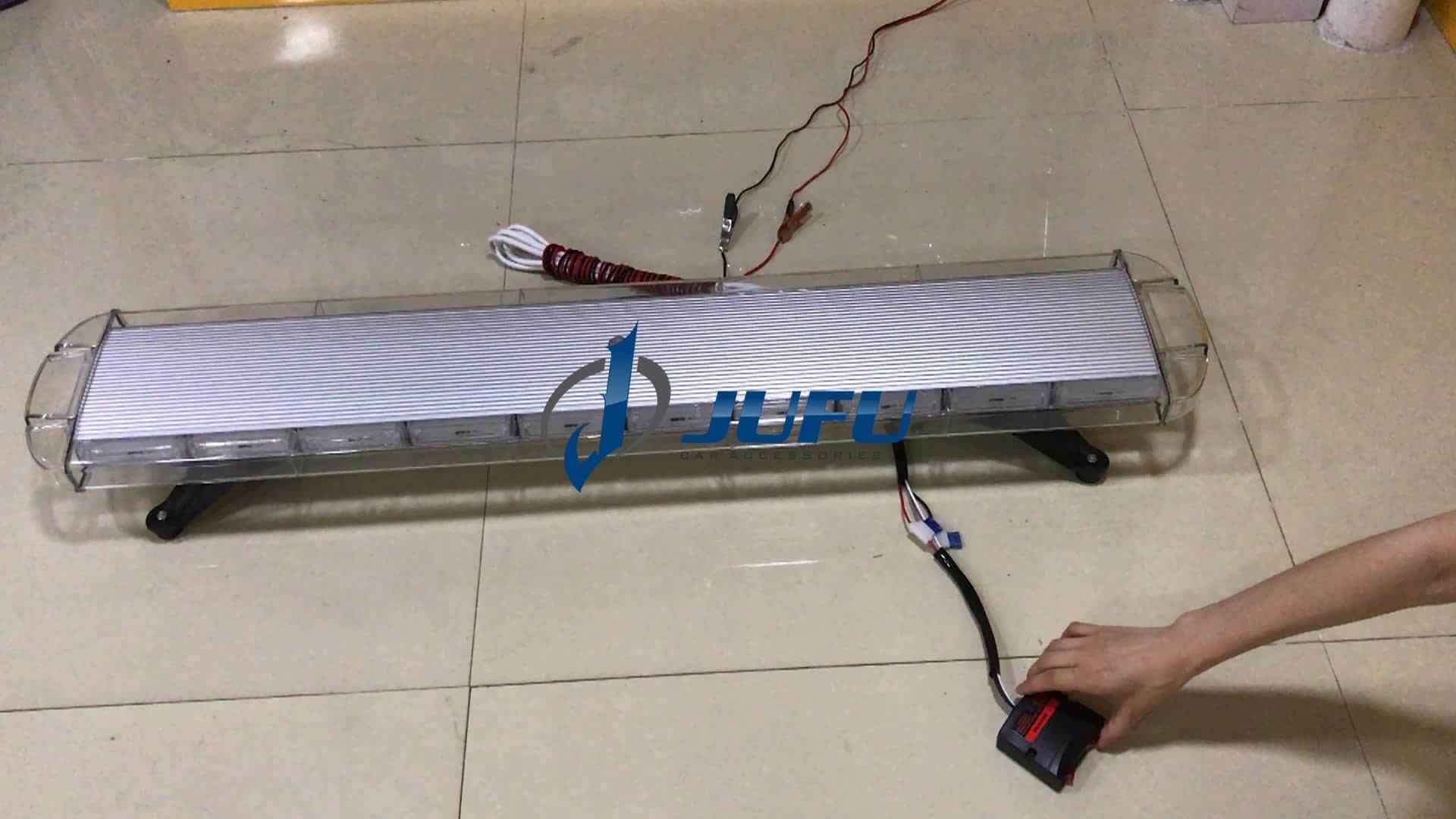 46 Inch 12v - 24v 88w Red Blue Amber White Green Vehicle Top Roof Led ...