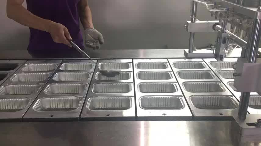 Linear Automatic Aluminium Tray Sealing Foil Machine - Buy Automatic ...