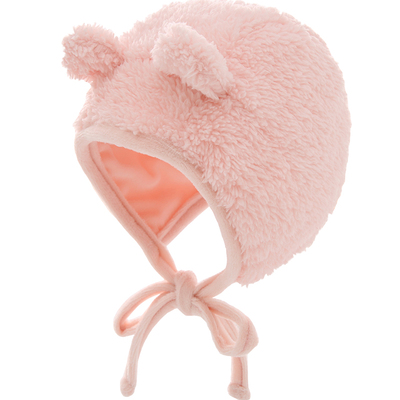 luassy婴儿帽子秋冬季宝宝胎帽可爱超萌厚款护囟门帽婴幼儿护耳帽