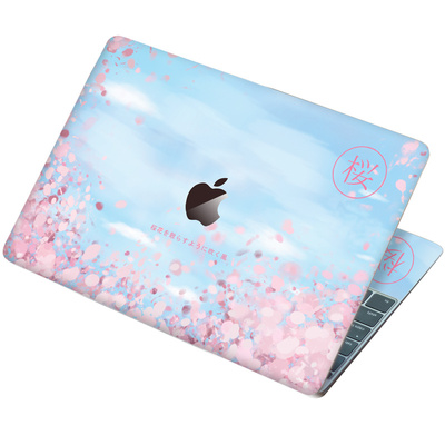 适用苹果笔记本外壳贴微软12寸