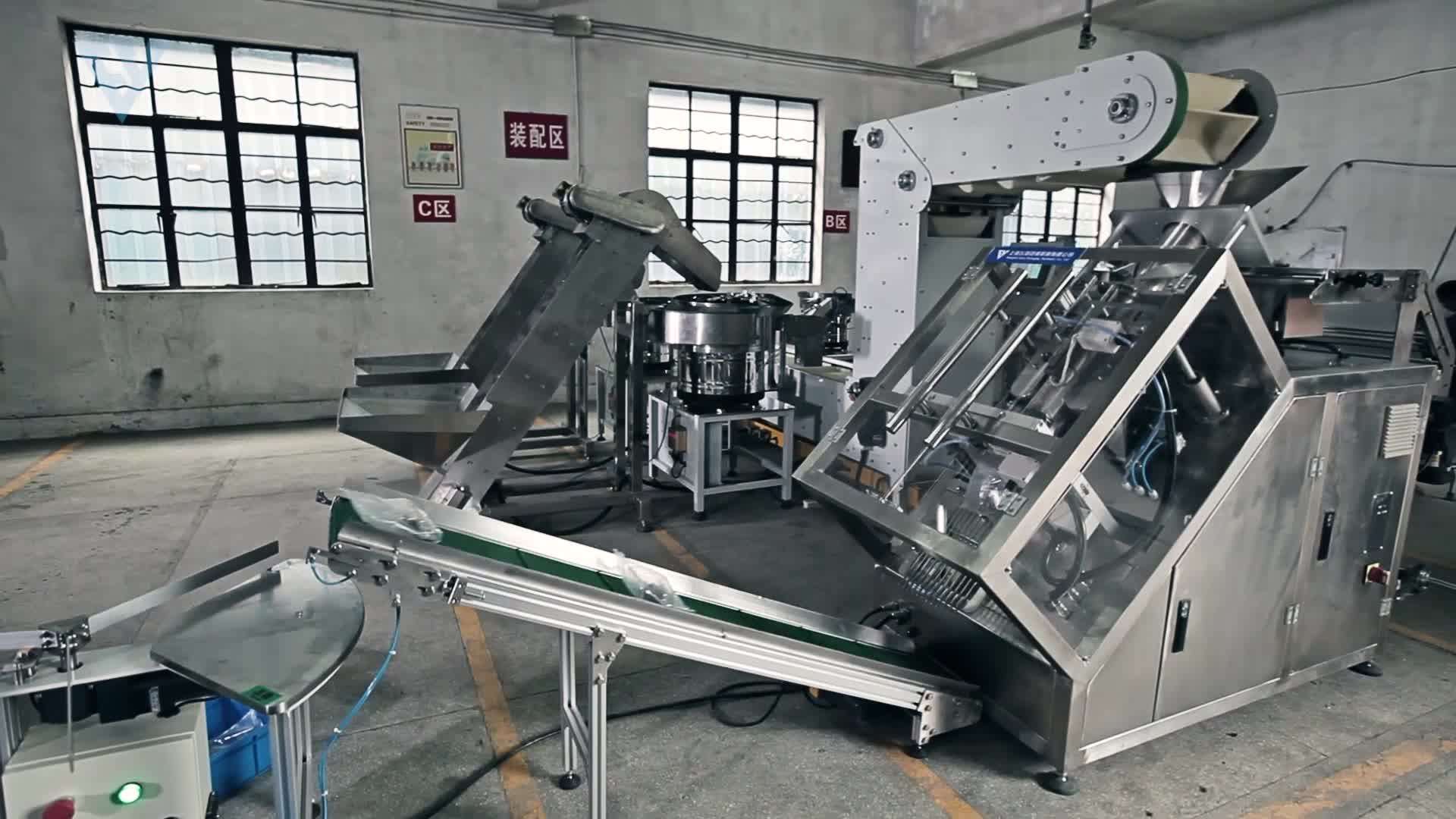 Semi-automatic Carton Box Packing Machine For Screw Bolt Nut Washer ...