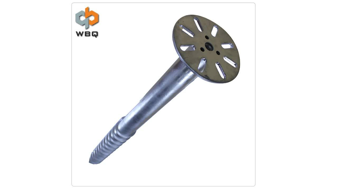 Earth Screw Anchor For Wooden House Foundation - Buy Earth Screw,Earth ...