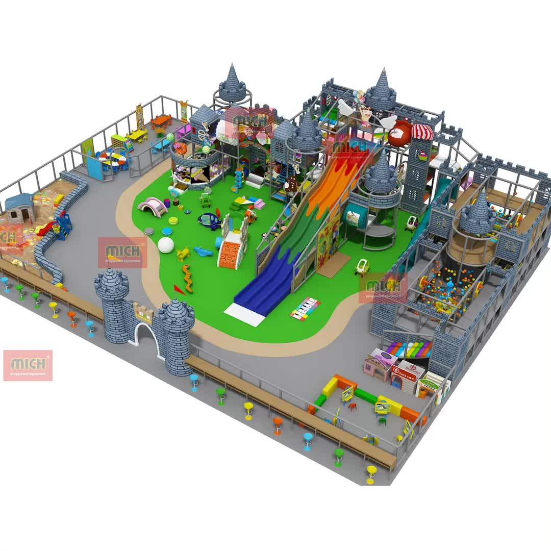 Labyrinth Kindergarten Boat Ship Style 15.4x15x7.6m Indoor Children ...