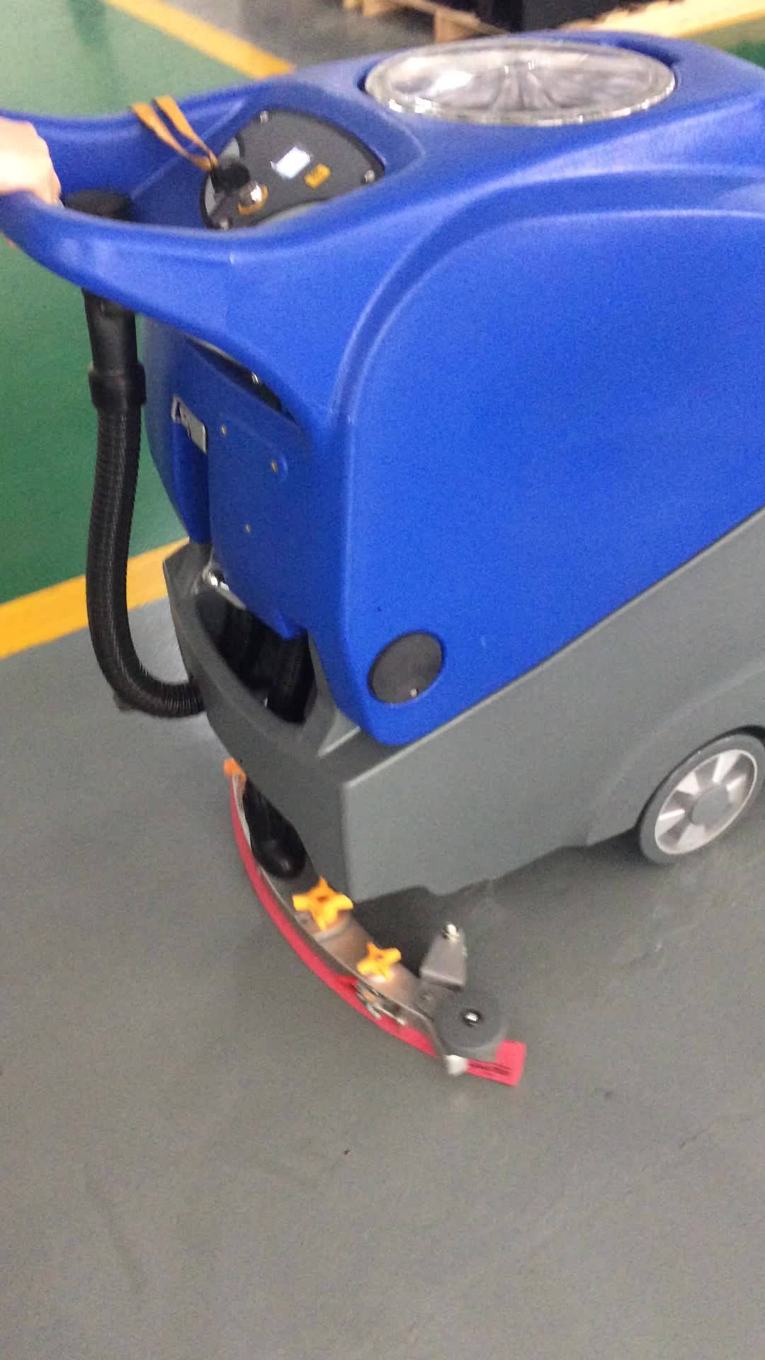 Automatic Gym Floor Cleaning Scrubbing Machine - Buy Floor Cleaning ...