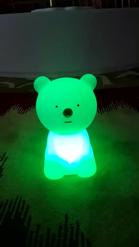 Home Decorative Led Bear Table Lighting/cute Bear With Led Table Lamp ...