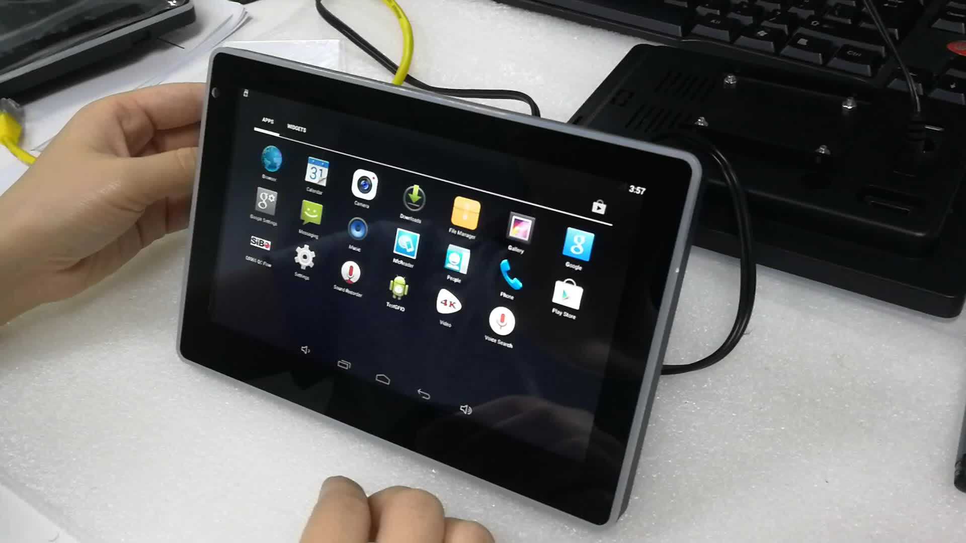7 Inch Android Touch Screen With Wifi Rj45 Poe For Access Control - Buy ... 7 Inch Android Touch Screen With Wifi Rj45 Poe For Access Control - Buy ...