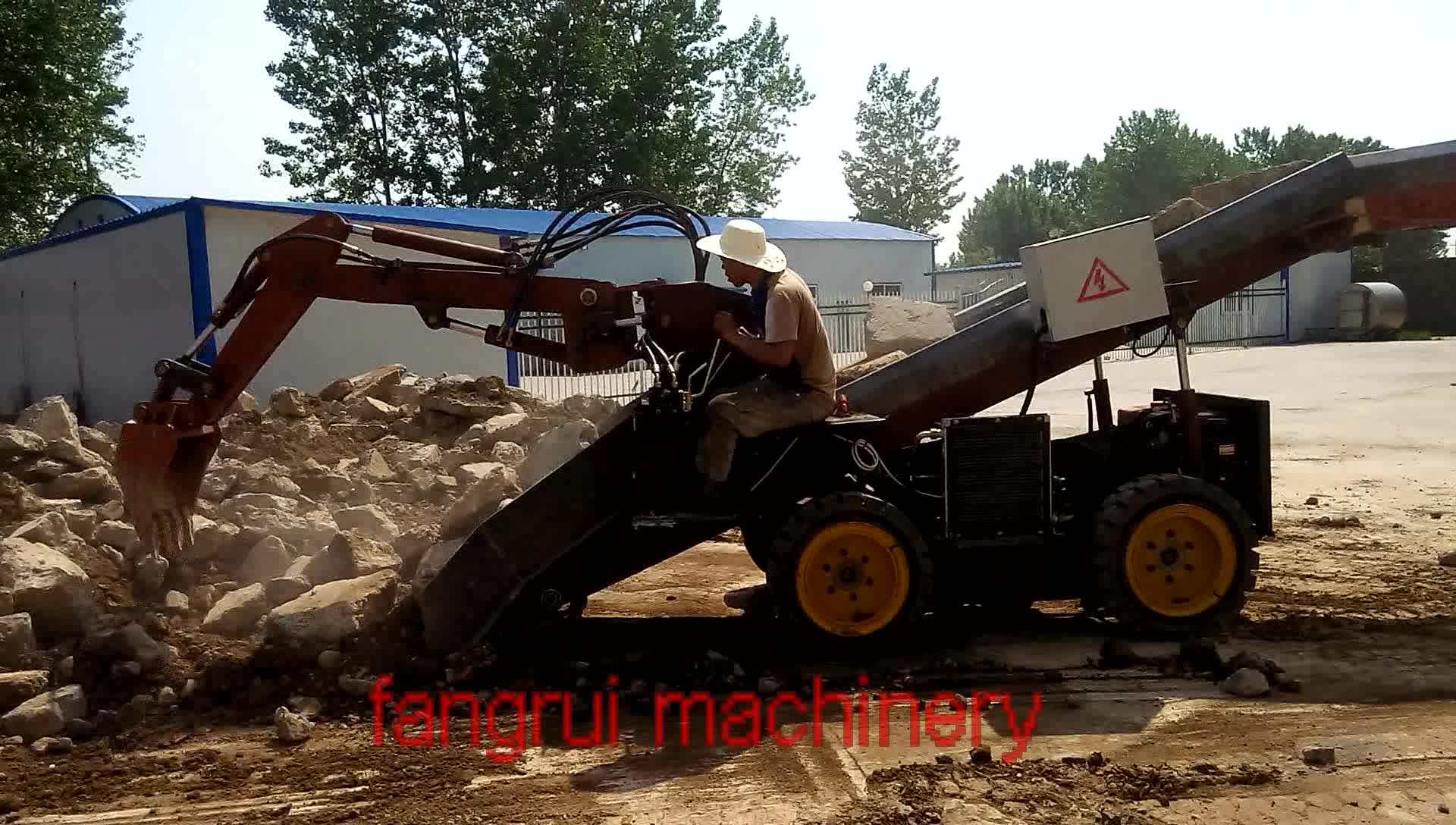 Machinery Price Mining Haggloder Tunnelling Machine Mucking Loader For ...