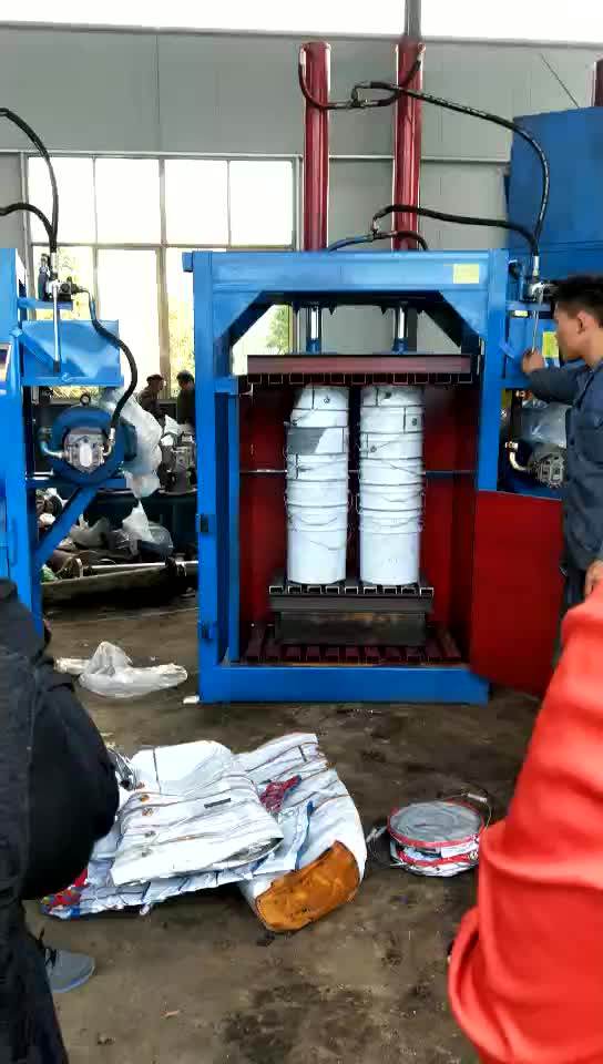 Vertical Pack Cardboard Scrap Carton Compression Machine Supplier - Buy ...