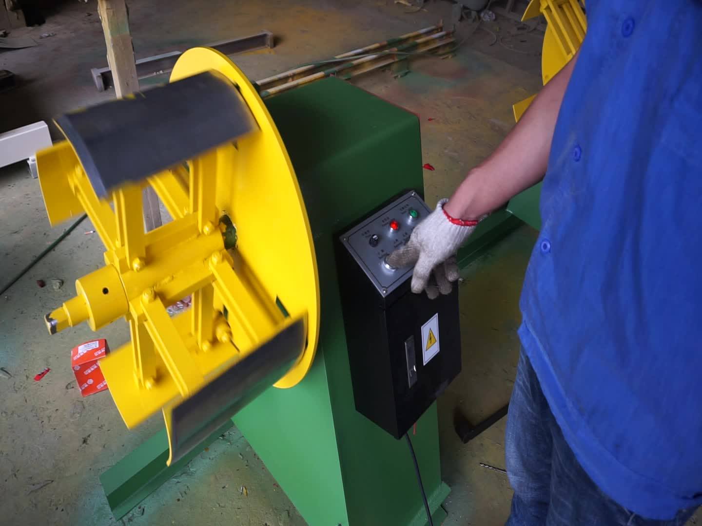 Mt200 Coiler Machine Metal Sheet Strip Rack Steel Decoiler For Sale ...