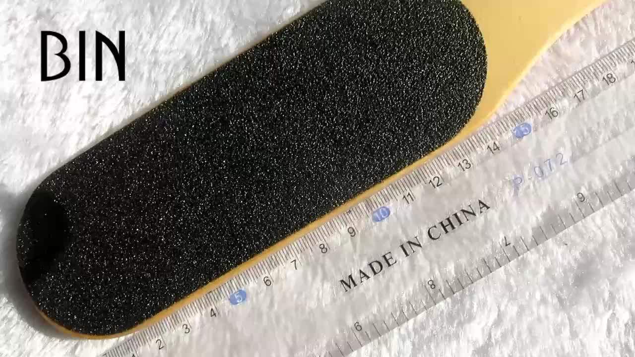 Bin Double Sided Foot File Nail Tools For Pedicure Callus Remover Wood ...