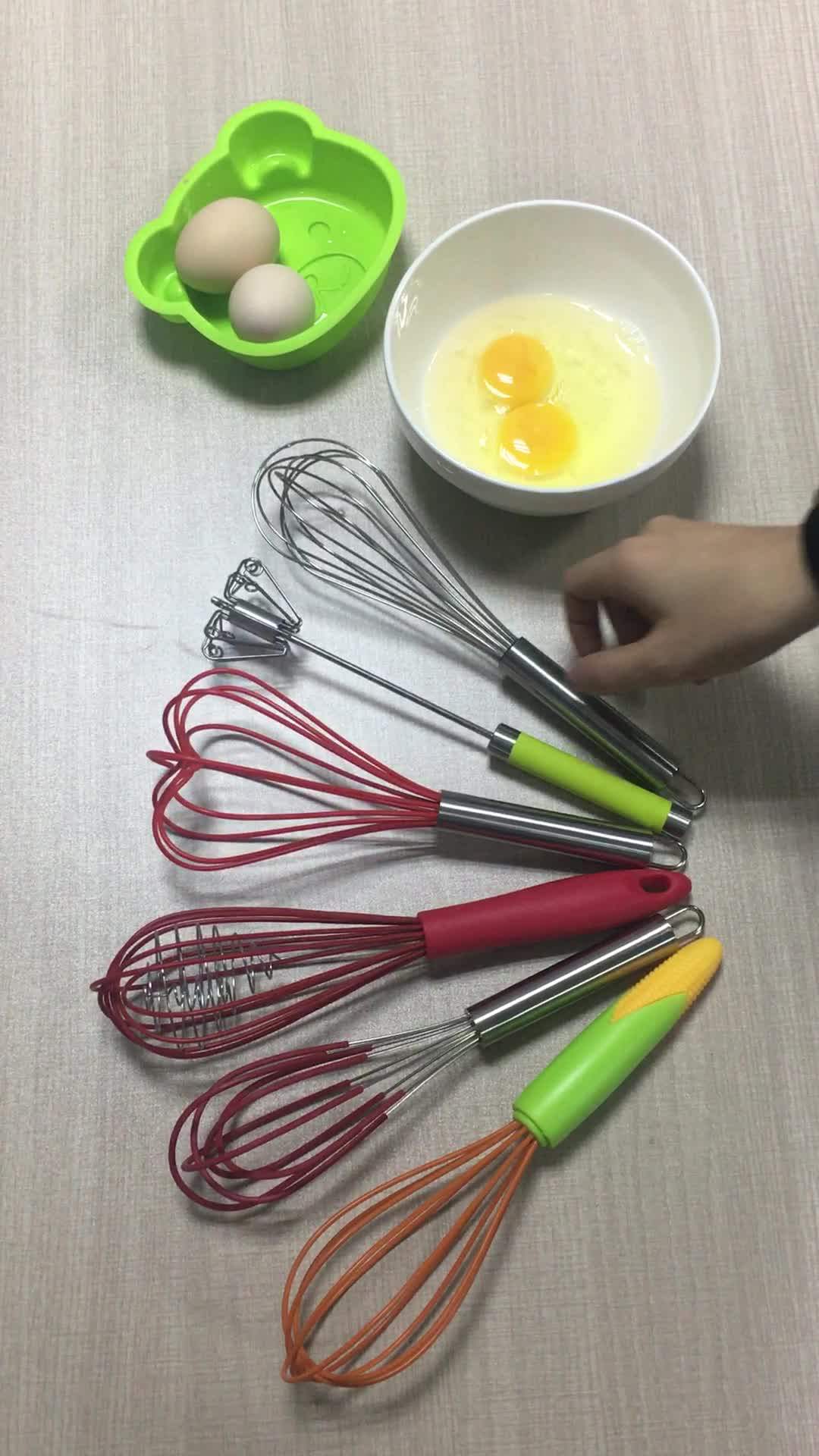 Fda Wholesale Stainless Steel Egg Whisk Hand Push Mixer Hand Pressing ...