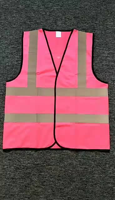 Purple High Visibility Reflective Safety Vest - Buy Safety Vest ...