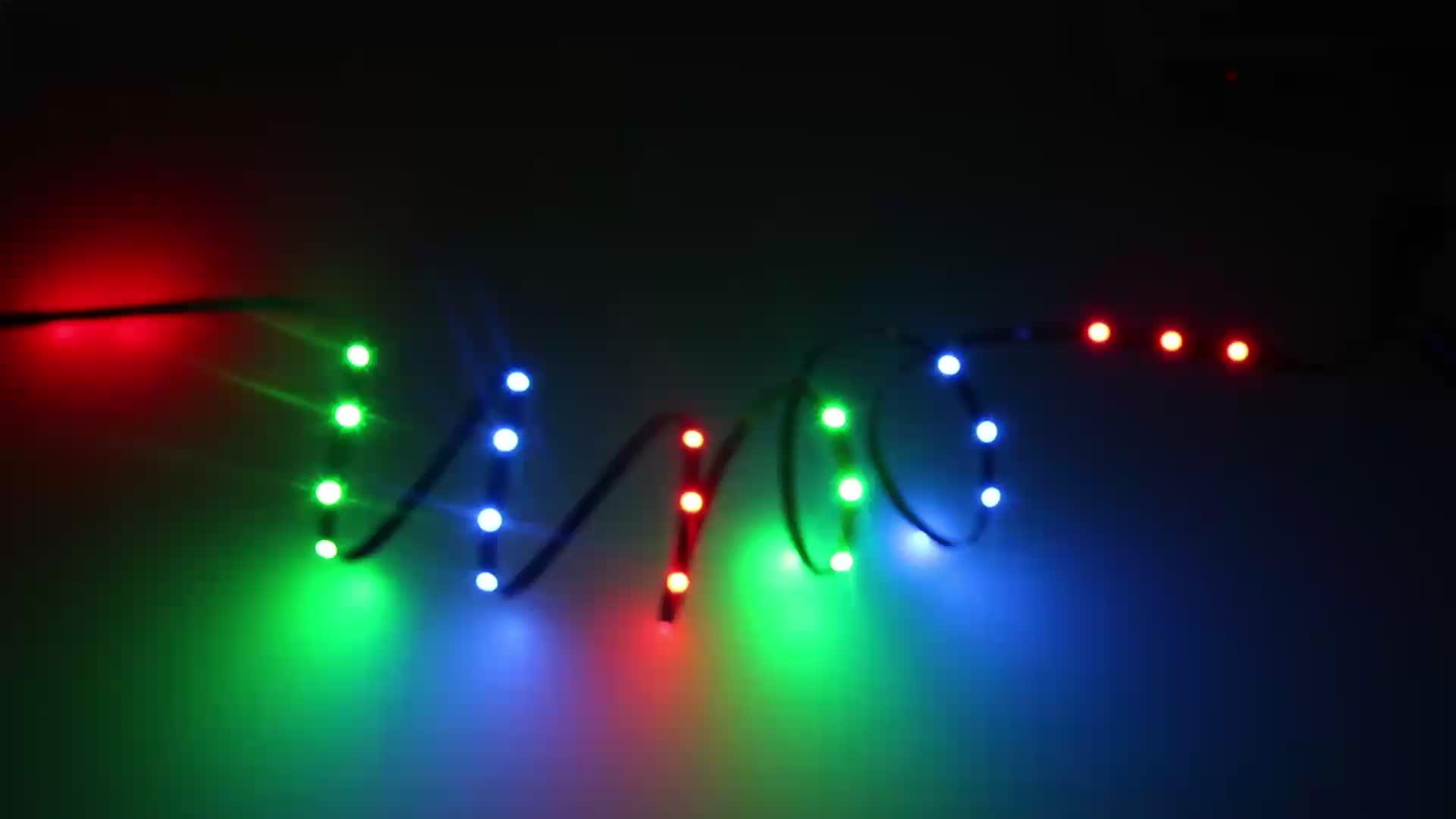 Magic Mini Sk6805 Smd2427 Rgb Led Digital Light Strip 30 / 60 / 120 ...