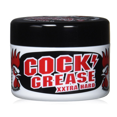 日本背头复古发油送梳子