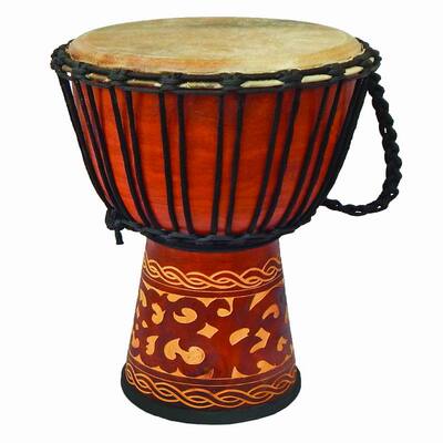 德瑞Terre专业级非洲鼓Djembe金贝鼓进口8寸10寸12寸德国品牌雕龙