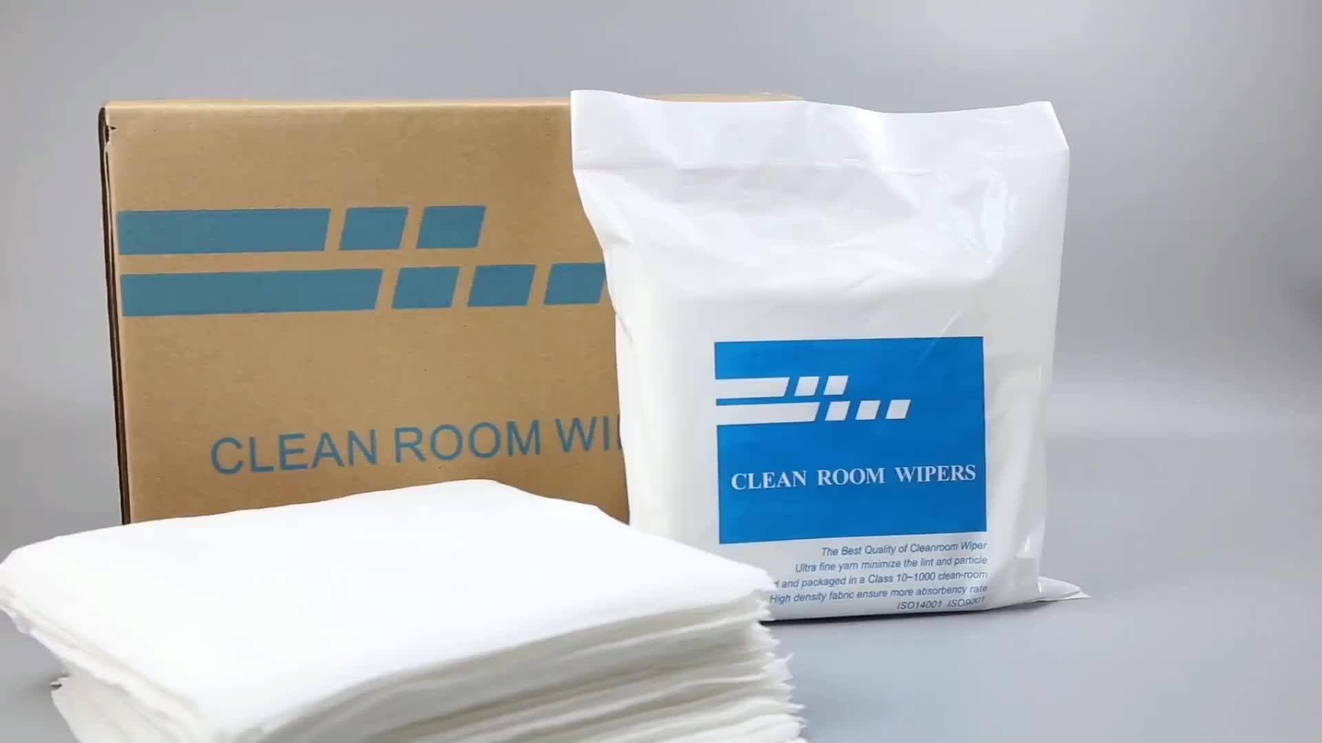 9x9 Inch Class 100 9095 Microfiber Cleaning Cleanroom Wipers - Buy ...