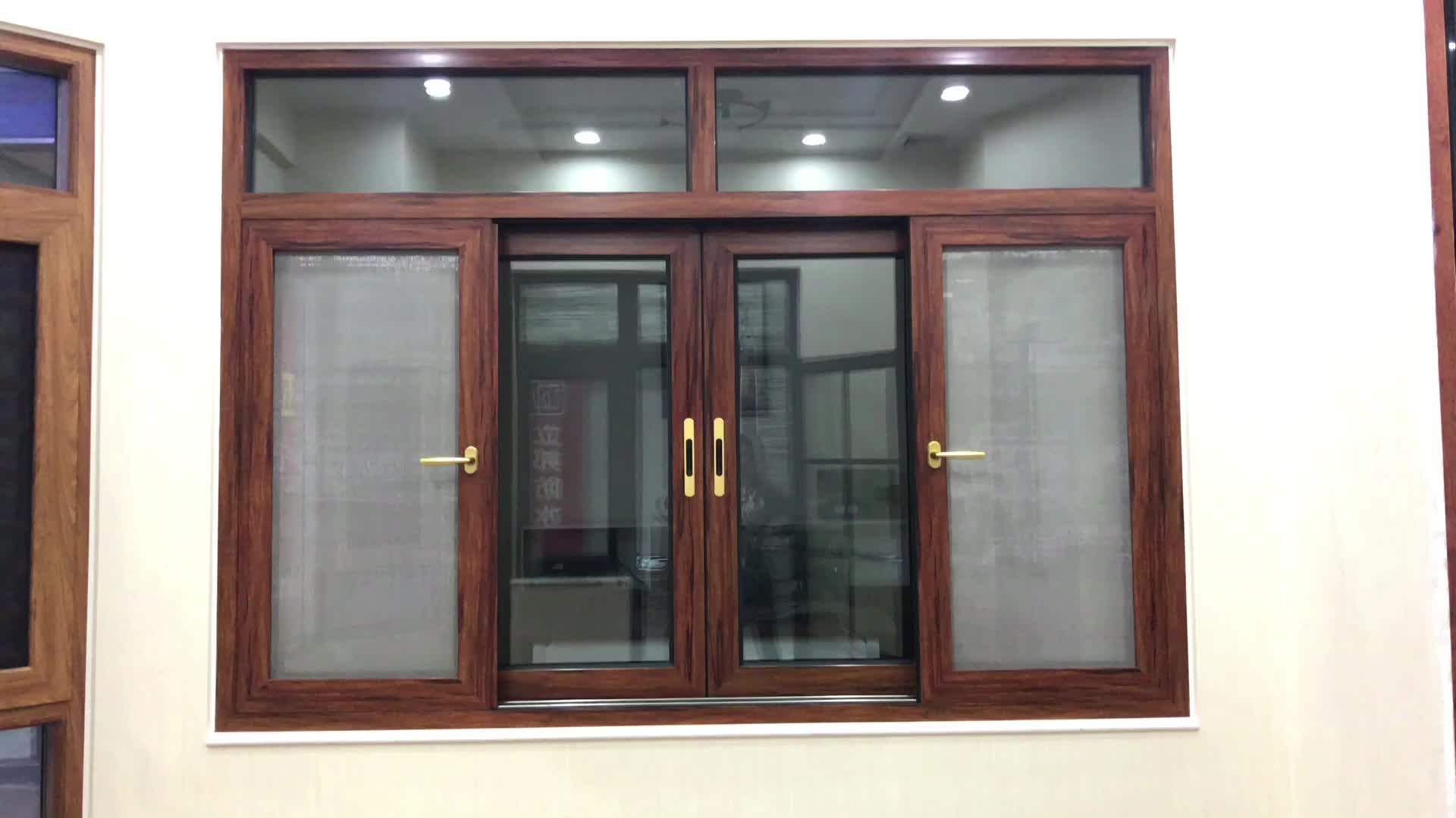 Aluminum Profile Sliding Windows With Mosquito Net - Buy Sliding ...