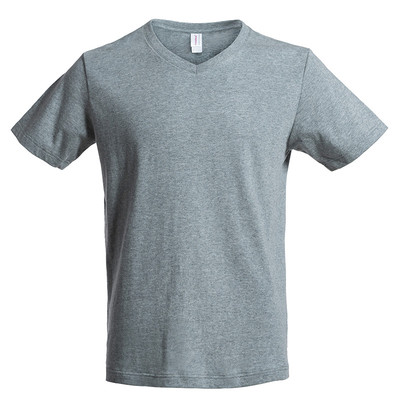 vintage无缝全棉夏季短袖t恤