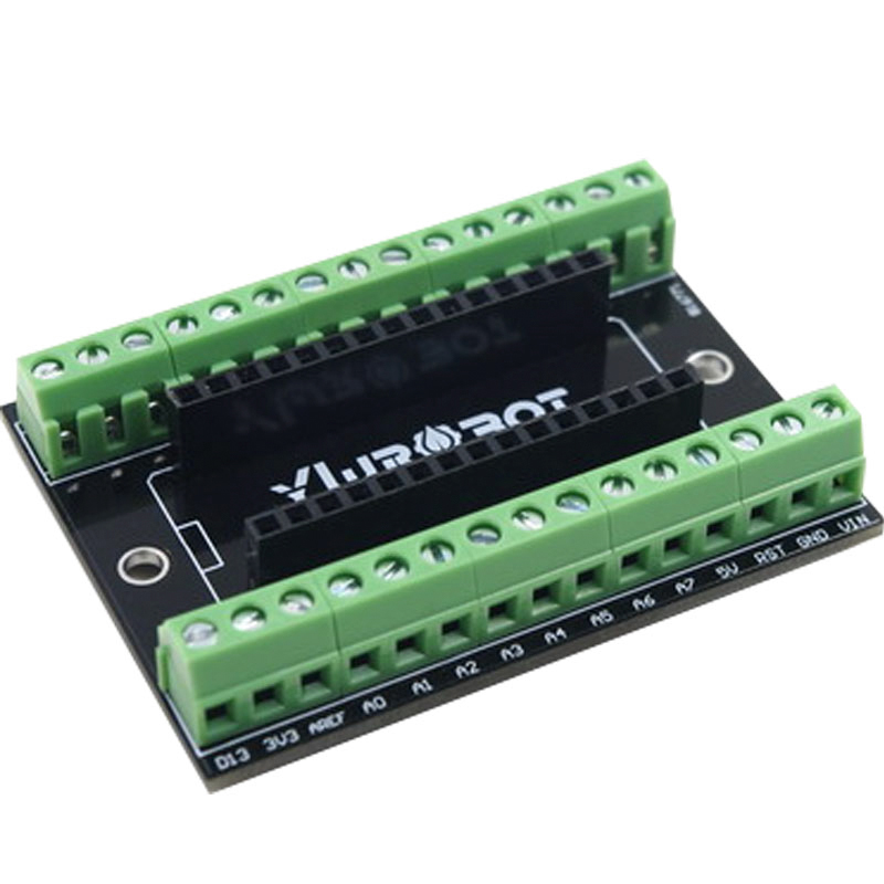【YwRobot】适用于Arduino扩展板 Nano接线柱扩展板兼容Nano V3_虎窝淘