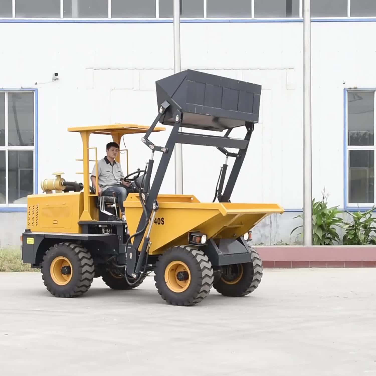 Fcy20s 2.0 Ton New Tracked Mini Dumper 4x4 - Buy Mini Dumper 4x4 ...