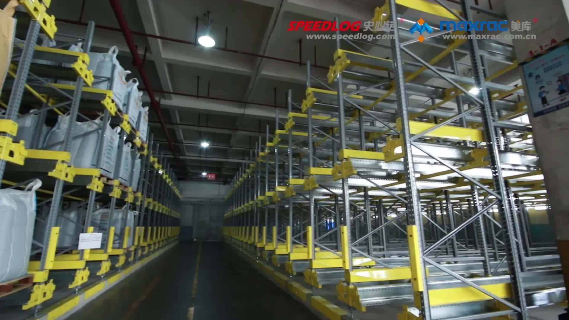 Multi-layerไดรฟ์ในแร็คพาเลทระบบ2d Shuttle Rackสำหรับcold Roomชั้นวาง ...