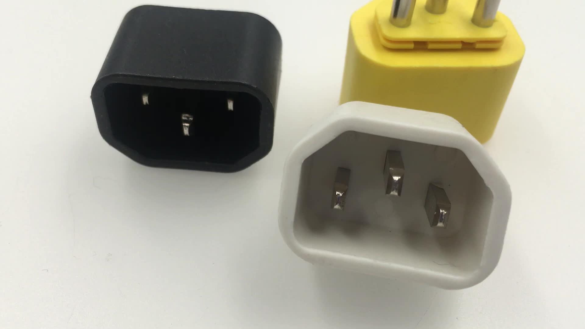 Sc-146 Mickey Clover Connector Insert Socket C5 - Buy Iec 320 C7 C8 ...