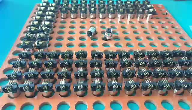 Amphenol Nmea 2k Right Angle Female Male Pcb 5 Pin M12 Connector For ...